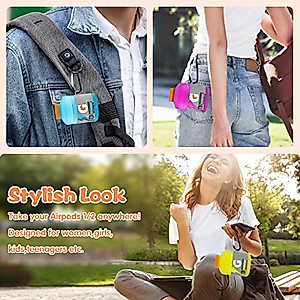 3 Pack Drink Cases for AirPods Case 2nd Generation, Funny Soft Silicone Fashion Cartoon Food Skin Protective Cover, Sport Drinks Water Cute Fun for Apple AirPod 2/1 Women Girls Boys with Keychain