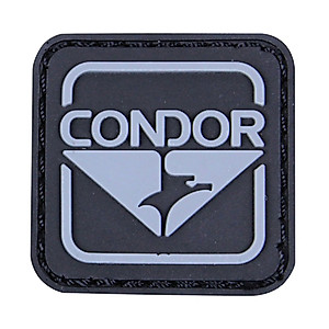 Condor Outdoor Emblem PVC Patch (Black/GREY)