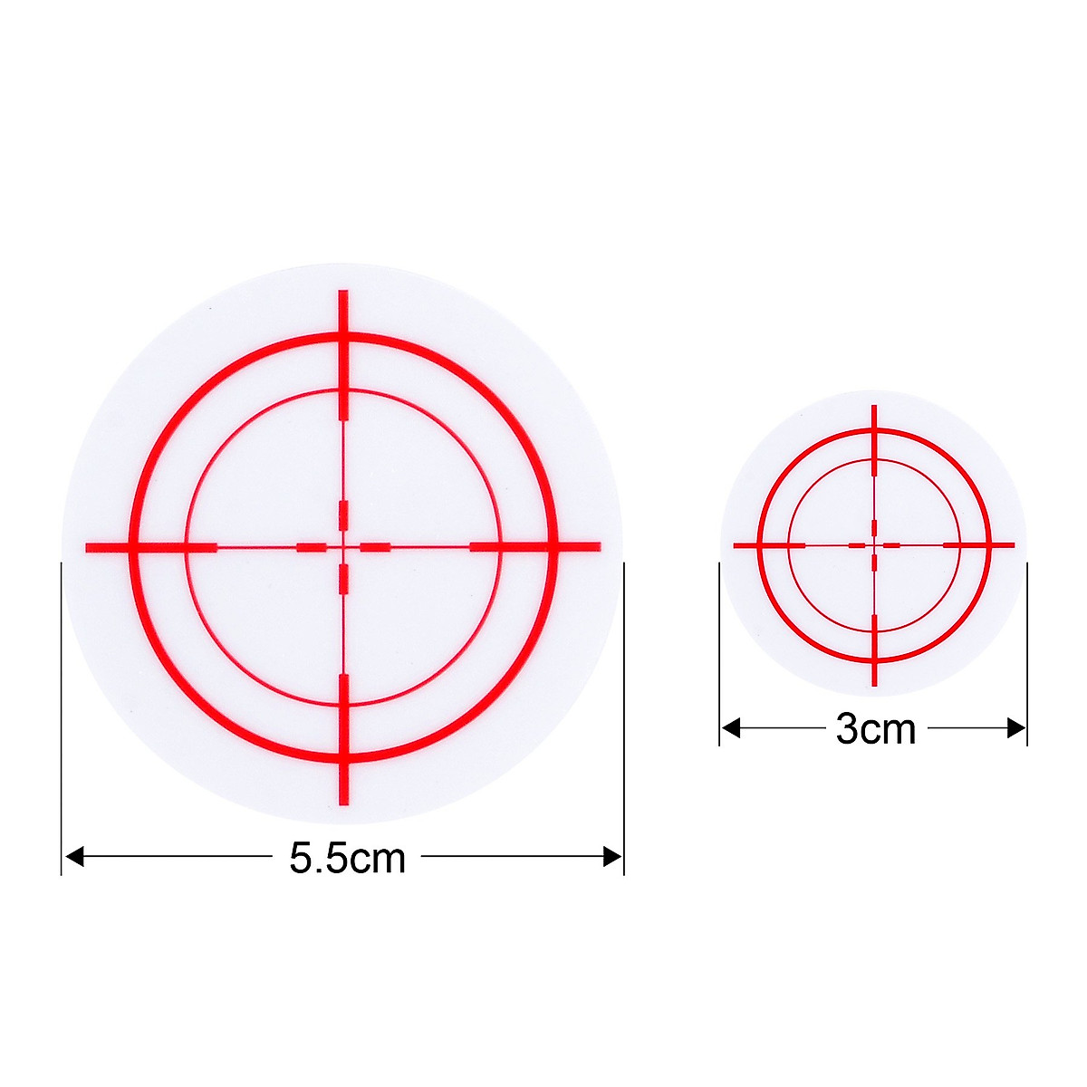 eXtremeRate FPS Games FastScope No Scope TV Decal for PS5, for PS4, for Xbox Series X/S, for Xbox One S/X, for Xbox One, for Xbox 360, PC - 10pcs in 2 Size 5 Designs