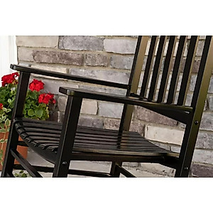 Porch Rocker, Black