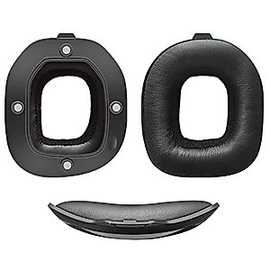 MQDITH Soft Protein Leather Replacement Ear Pads Headband Compatible with Astro A40 TR Headset