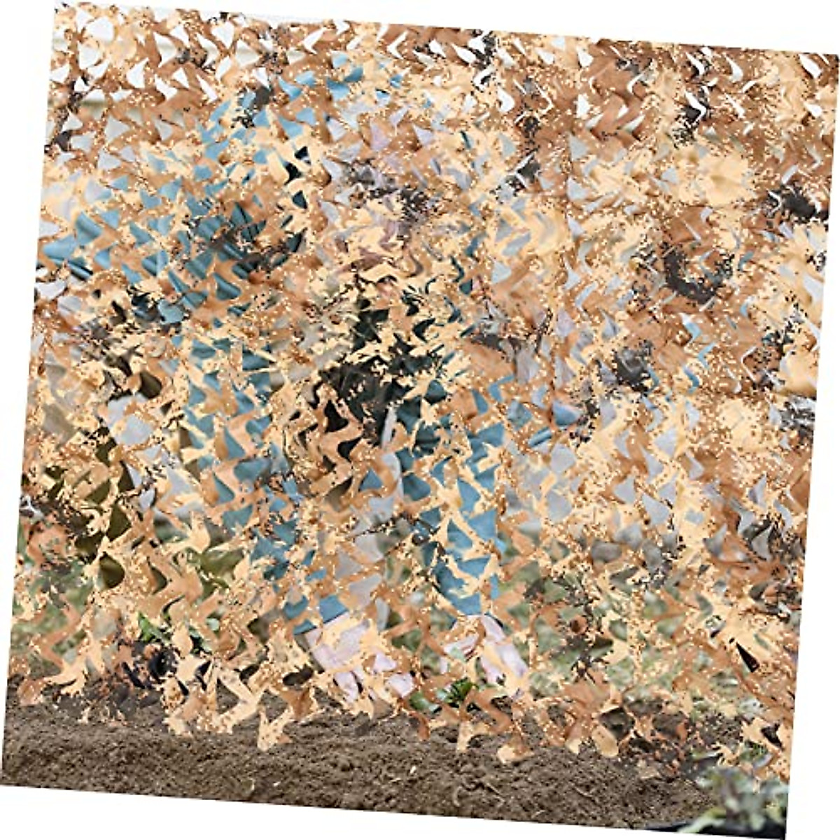 Abaodam Camouflage Net Duck Blinds Cover Camouflage Netting Woodland Hunting Blinds Practical Mesh Net Protective Camping Net Mesh Camping Net Fence Polyester Outdoor Camping Net for Game