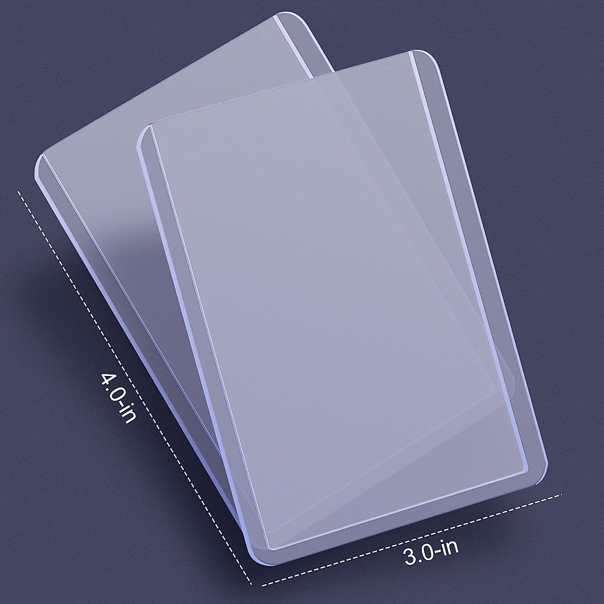 30ct Top Loaders Trading Card Sleeves, Clear Premium Top Loaders Card Protector Penny Card Sleeves for MTG, Yugioh, Baseball, Sport Cards, Graded Card Submission