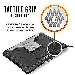 URBAN ARMOR GEAR UAG Designed for Microsoft Surface Go 4/ Surface Go 3 / Surface Go 2 / Surface Go Case 10.5" Metropolis Feather-Light Rugged Aluminum Stand Military Drop Tested Cover Black