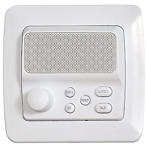 IST Retro Music & Intercom System Package, 4 Rooms (Vertical Frames), White (RETRO-MV4PAC)