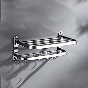 Towel Rack, Minimalist Style Light Luxury Easy to Install Stainless Steel Wall Mounted Towel Bar, Sturdy and Practical Bathroom Accessories for Bathroom, Kitchen