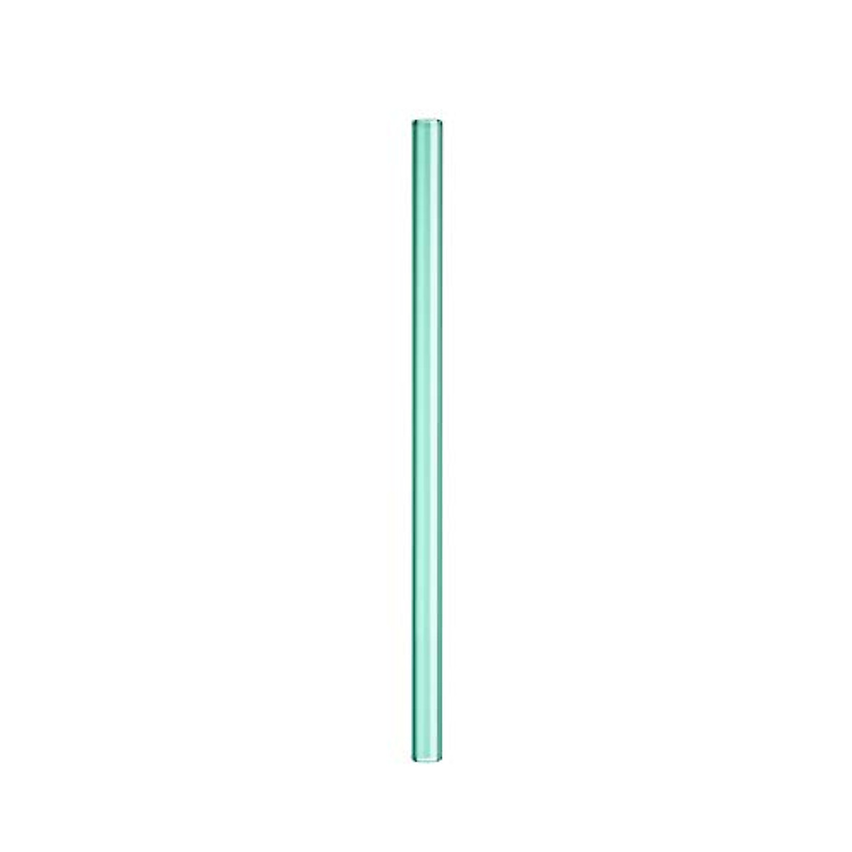 SOMA Glass Straw with Silicone Lined Travel Case and Cleaning Tool, 8-inch, Teal (501-13-01)