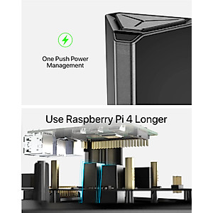 Argon EON RaspberryPi NAS Case (Network Attached Storage) for Raspberry Pi 4