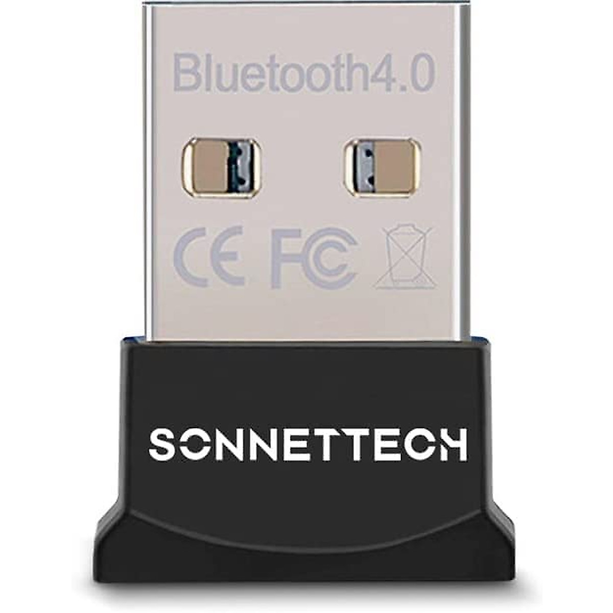 Sonnet Long-Range USB Bluetooth 4.0 Micro Adapter for macOS 10.12+ and Windows