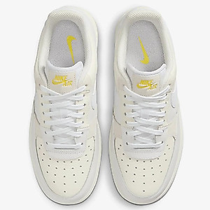 Nike Air Force 1 '07 Low Womens Summit White/White-Opti Yellow Size 7