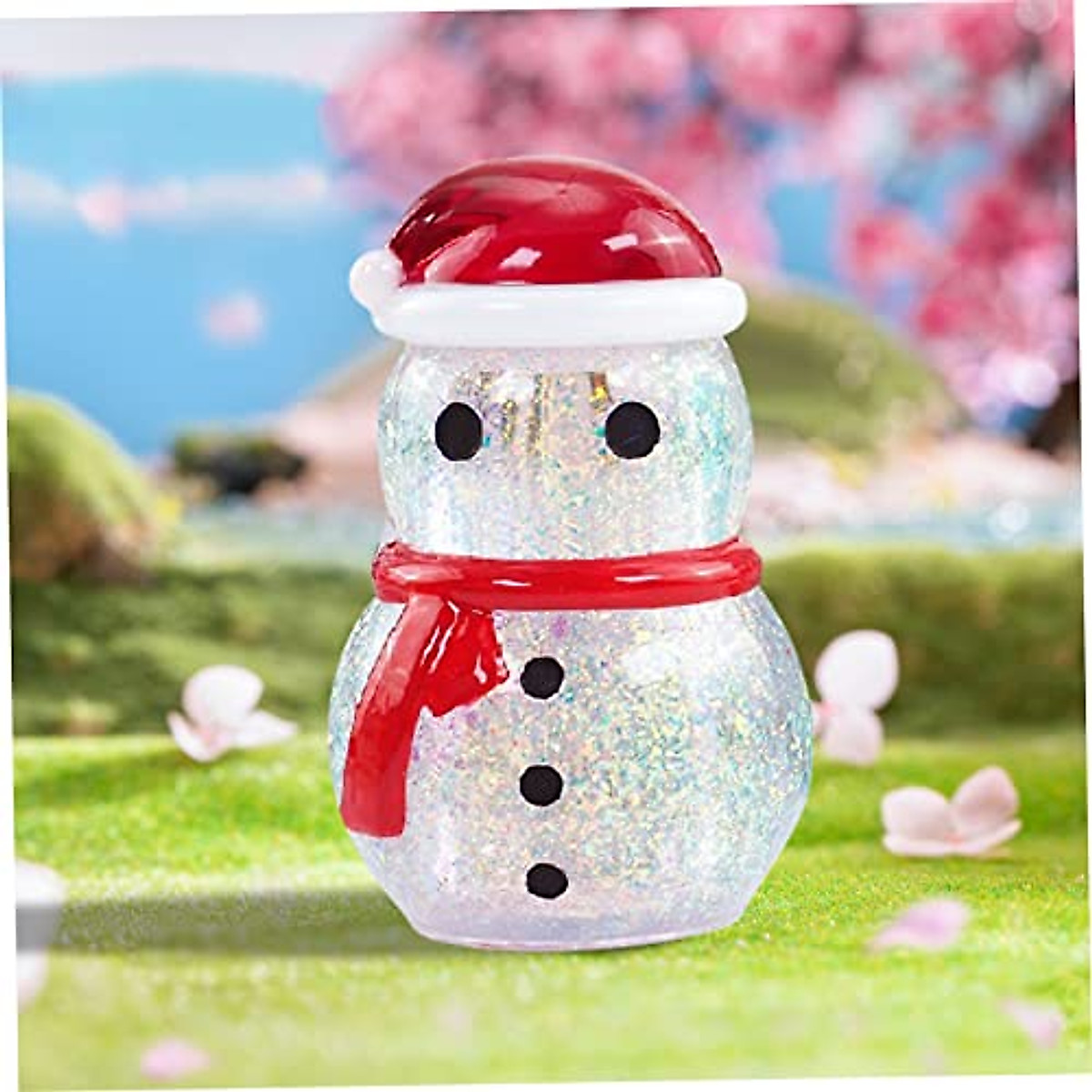 FAVOMOTO Resin Jar Molds 4 Sets Snowman Jar Mold Snowman Storage Holder Epoxy Resin Moulds Resin Tray Molds Jewlery Holder Stencils for Crafts Silicone Mold with Lid Snowman Mold