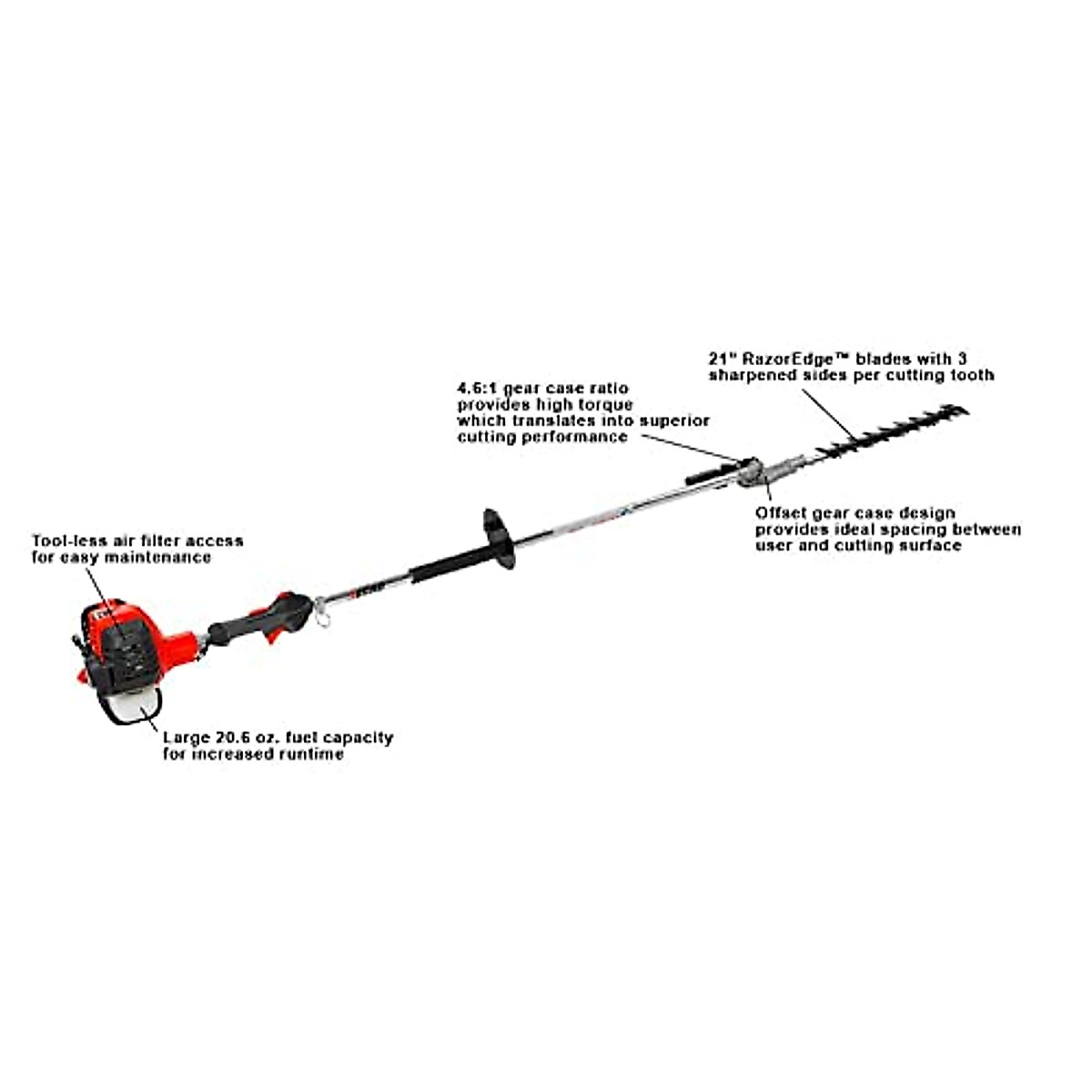 Echo X Series Hedge Trimmer