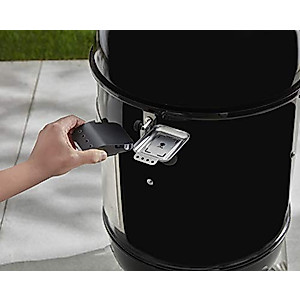 Weber Connect 6-Piece Thermometer Mounting Kit, Black