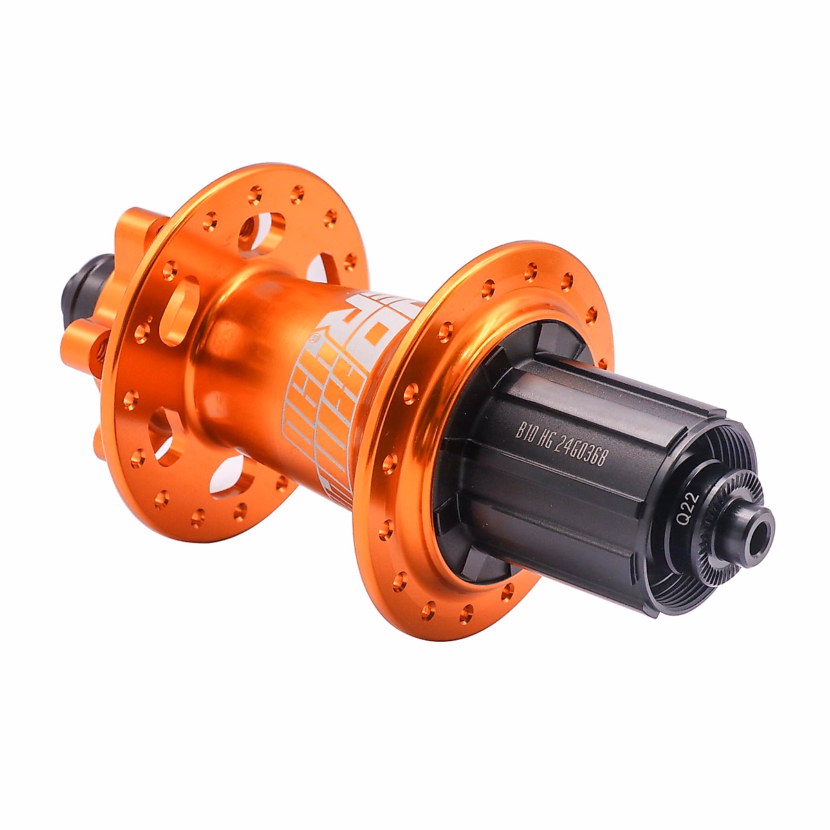 BestParts XM490 MTB Rear Hub 32 Hole, Full Aluminum Ultralight MTB Mountain Bike Disc Brake Hub Quick Release(qr) Rear Hub 5x135mm,HG Fit for Shimano 8-11speed & SRAM 8-10speed,Gold