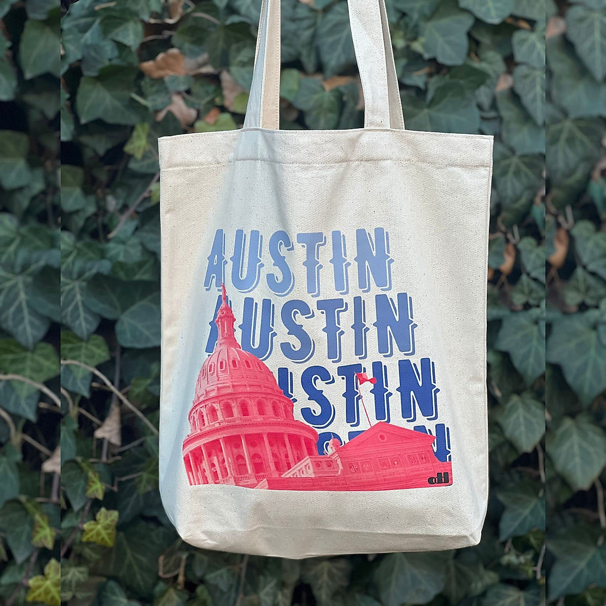 ODD Story Canvas Tote Bag for Women, Shoulder Laptop Bag for Work, Aesthetic Tote Bag for Everyday, Reusable Shopping Bag