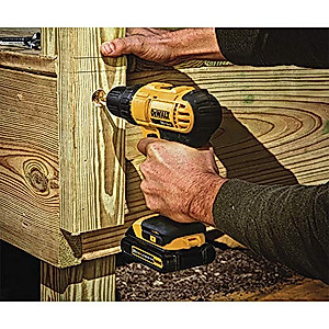 Dewalt DCD771C2R 20V MAX Cordless Lithium-Ion 1/2 in. Compact Drill Driver Kit (Renewed)