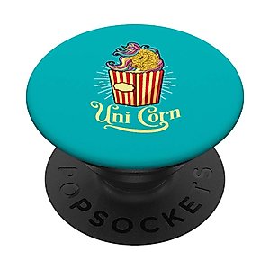 Uni Corn Popcorn Rainbow Unicorn Pun