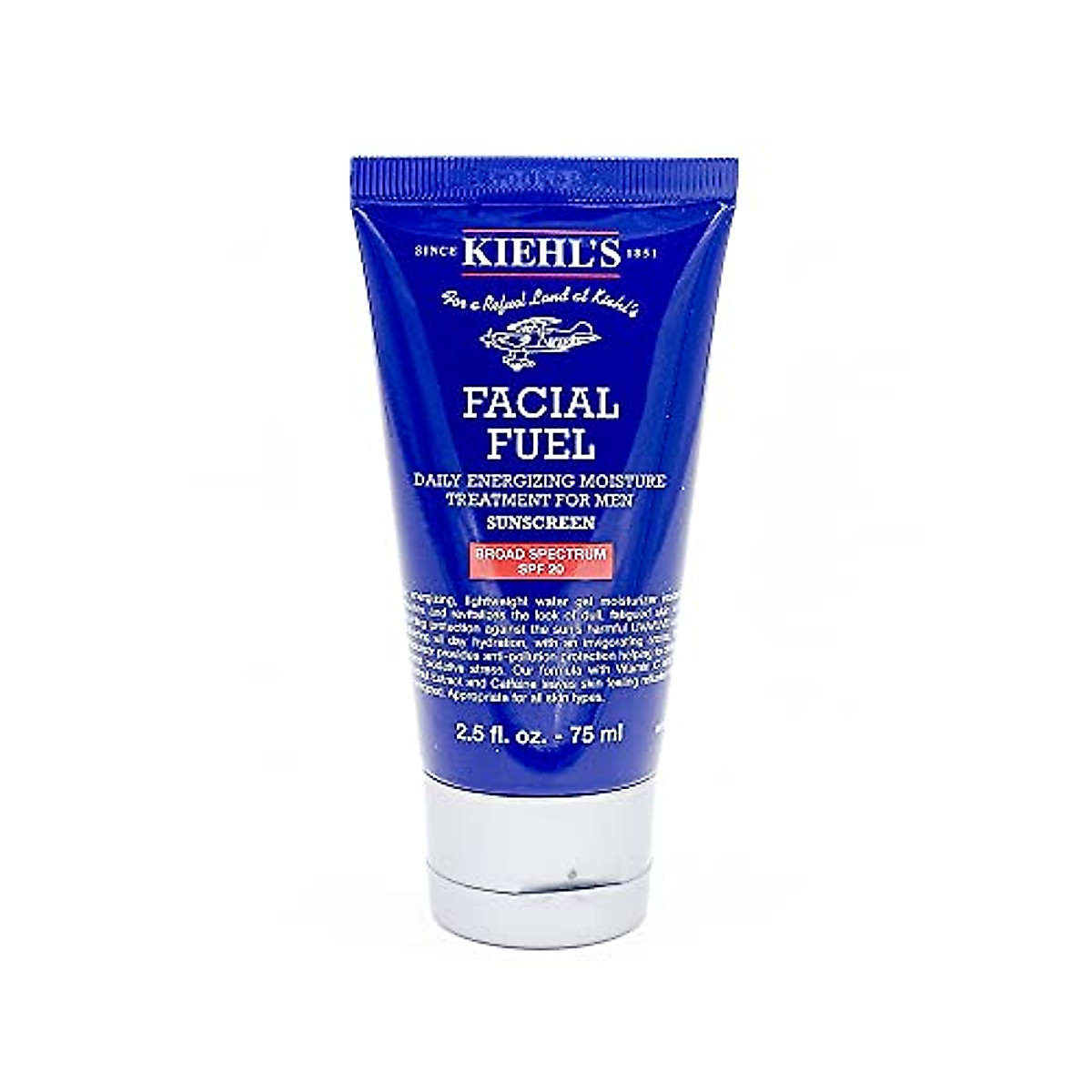 Kiehl's Facial Fuel SPF 20 Daily Energizing Moisture for Men Sunscreen 2.5oz