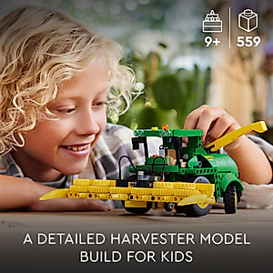 LEGO Technic John Deere 9700 Forage Harvester Tractor Toy, Buildable Farm Toy for Imaginative Play, Kids Truck Gift for Boys and Girls Ages 9 and Up who Love Farming Vehicles, 42168