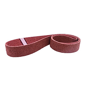 Sanding Belt Non Woven 2" x 72" Kit, Course, Medium & Very Fine Surface Conditioning Belts for Knife Making, Sanding, deburring or polishing