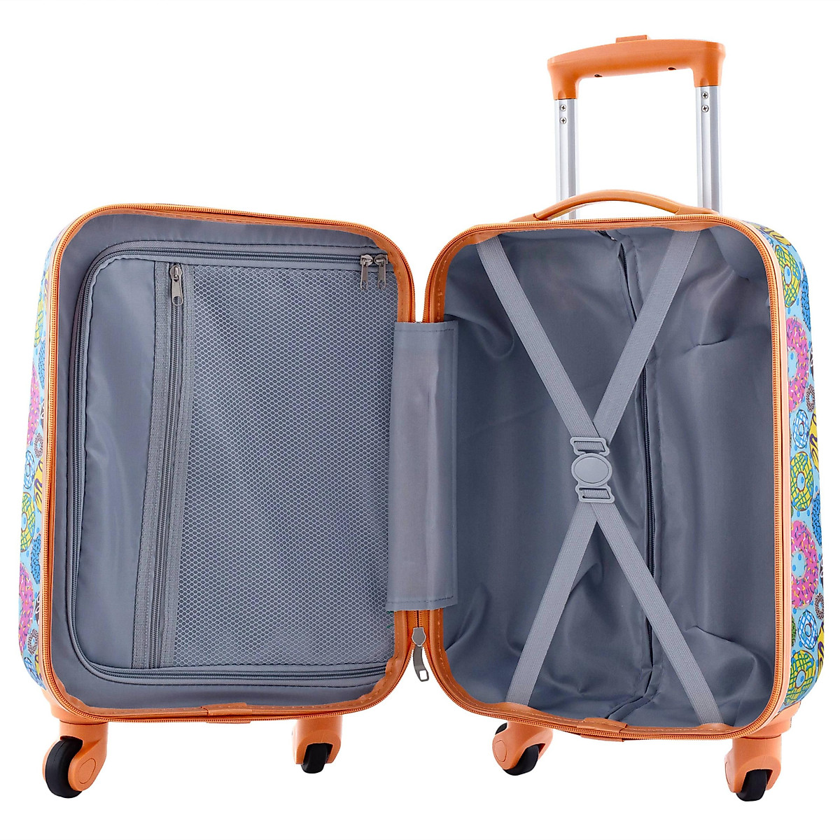 Travelers Club 5 Piece Kids' Luggage Set, Donut