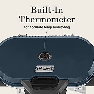 Coleman RoadTrip 285 Portable Stand-Up Propane Grill with 3 Adjustable Burners & Instastart Ignition, 20,000 BTUs of Power for Outdoor Cooking