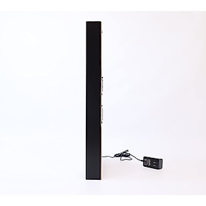 Vilros Magic Mirror V4-2 Way Mirror with Internal LCD Screen for Smart Mirrors Projects-Great for Raspberry Pi (Black)