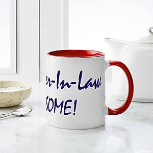 CafePress My Brother In Law Is Awesome Mug Ceramic Coffee Mug, Tea Cup 11 oz