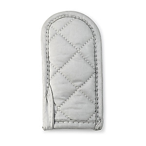 New Star Foodservice 32246 Silicone Pan Handle Sleeve Holder, Silver, Set of 6