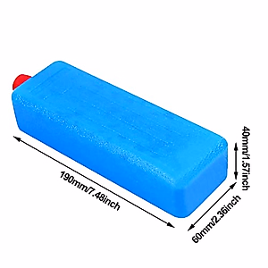 2Pcs Ice Packs for Lunch Bags - Lightweight and Slim Reusable Long-Lasting Ice Pack for Lunch Boxes,Coolers, Cold Freezer - Keep Foods Fresh, Cold and Tasty for Office School Camping Travel Picnic