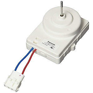 FRIGIDAIRE 55-242018304 Refrigerator Condenser Fan Motor, 7 x 4.75 x 5.38 inches, White.