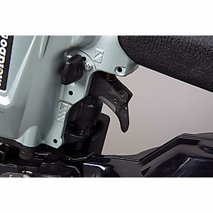 Metabo HPT Coil Siding/Framing Nailer | Pro Preferred Brand of Pneumatic Nailers | 15 Degree Magazine | Accepts 1-3/4-Inch to 3-Inch Nails | Ideal for Light Framing, Siding & Sheathing | NV75A5