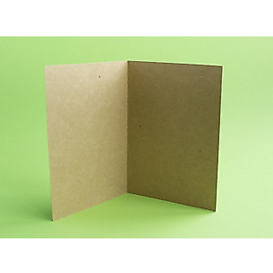 Iconikal Kraft Christmas Thank You Note Cards with Envelopes, Foil Embellished, 30-Count