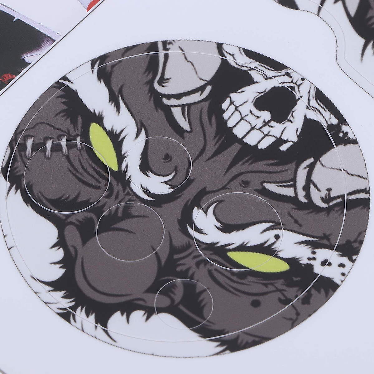 Eboxer VR Glasses Skin Sticker for Oculus Quest 2, VR Headsets and Controller Sticker for Oculus Quest 2 Protective Decal, Virtual Reality Protective Accessories (Dark Lord)