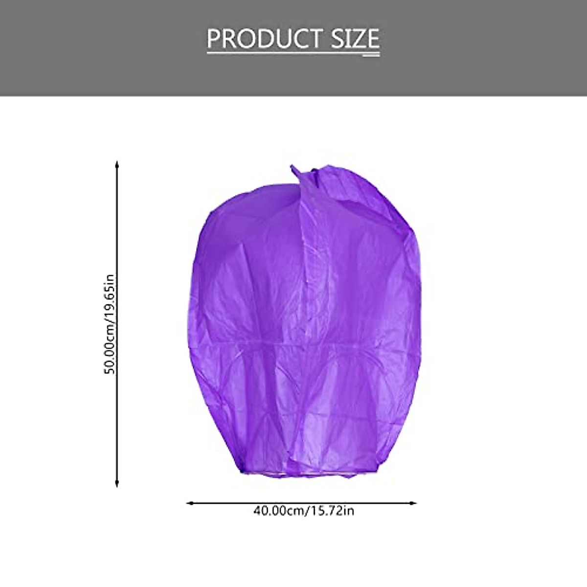 YARNOW 24pcs Floating Colored Memorial Blessing and to Multicolored Release Fashion Wedding Lanterns Lantern Traditional Party Celebration in Festival Garden Wishing Ornament New