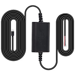 XMSJSIY Dash Cam Fuse Tap Kit USB-C Type-C Dashcam Hardwire Wire Converts 12V-36V to 5V/2.5A Car DVR Charger Power Cord with Low Voltage Protection-10Feet/3M (USB-C)