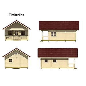 Allwood Timberline | 483 SQF Cabin Kit