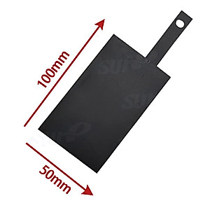 Iridium Tantalum Titanium Electrode Iridium Tantalum Titanium Plate Electrode (100-50mm(No Handle))