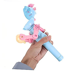 TEHAUX Lollipop Machine Destress Gifts Chrismas Candy Wand Toy Christmas Lollipop Robot Lollipop Holder for Kids Sugar Storage Toy Lollipop Holder Robot Creative Lollipop Robot Toys Child