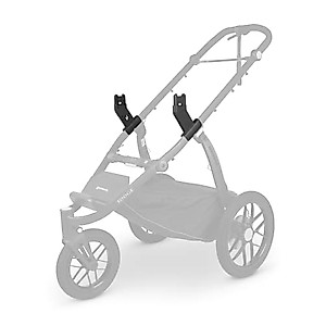 Ridge Stroller - Bryce (White/Carbon) + Adapters for Ridge (All MESA Models and Bassinet)