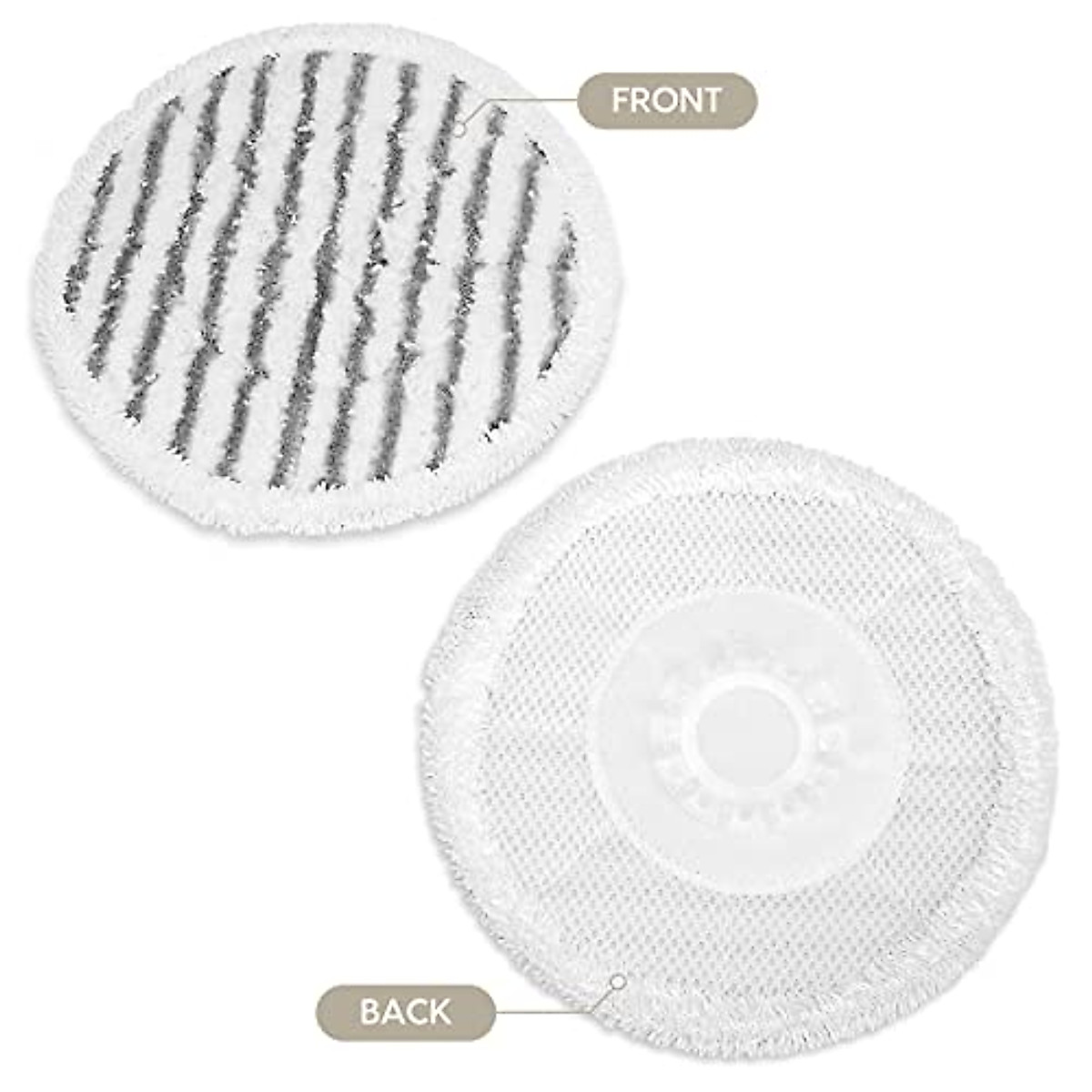 Trajihye 6 Pack Shark S7000AMZ Steam Mop Pads Replacement - Steam Mop Pads for Shark S7000 Series, S7000 S7000AMZ S7001 S7001TGT Steam Mop, Steam & Scrub All-in-One Hard Floor Steam Mop(6 Packs)