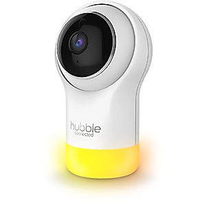 Hubble Connected Nursery Pal Glow Smart Connected, Wi-Fi Enabled Baby Monitor, View from Compatible Smartphone