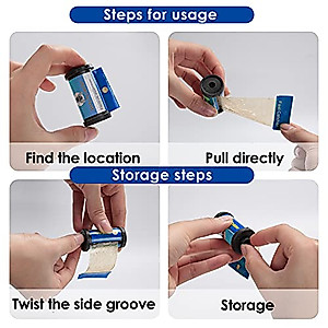 Fly Traps for Indoors Fly Repellent for Outdoor Fruit Fly Traps for Indoors Catch Fly Trape, Fly Catcher,Fly Paper Ribbon Traps Fly Insect Killer Fling Insects,Gnat Trap Hanging 24 Rolls