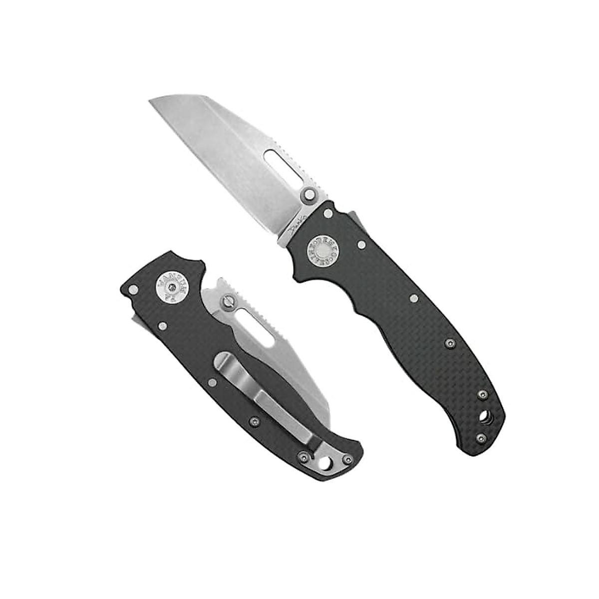Demko Knives AD 20.5 Shark Lock Folding Knife DEMKO AD20.5 S35VN (Carbon Fiber / S35VN / Shark Foot)