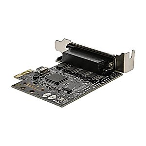 StarTech.com 4 Port RS232 PCI Express Serial Card with Breakout Cable, PCIe Serial Adapter Card - Replaced by PEX4S953LP
