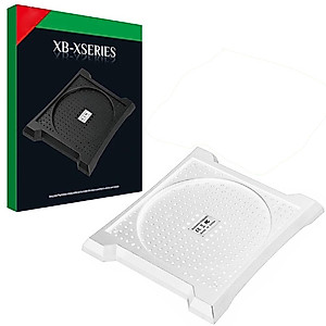 CKXIN Vertical Cooling Stand for Xbox Series X Console Base Stand Holder White