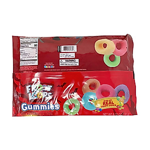 Kelloggs Froot Loops Gummies 16 Individually Wrapped Packs Halloween Trick Or Treat Candy, 16 Count (Pack of 2)