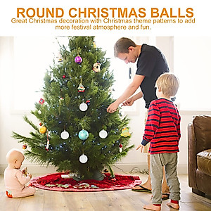 20pcs Christmas Clear Ball 50mm Plastic Fillable Ornaments Balls for Xmas Tree DIY Crafting Wedding Holiday Home Decor Party Supplies