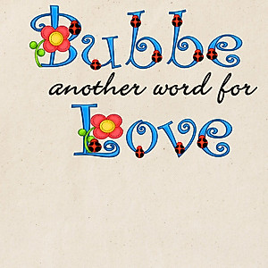 CafePress Bubbe Another Word LOVE Tote Bag Canvas Tote Shopping Bag