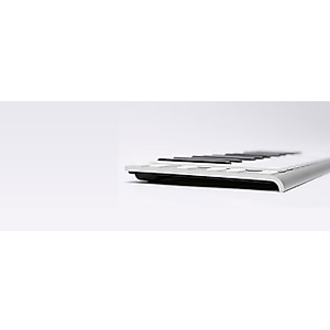 Xkey 25 USB MIDI Keyboard - Apple-Style Ultra-Thin Aluminum Frame, 25 Full-Size Velocity-Sensitive Keys, Polyphonic Aftertouch, Ultra-Low Latency, Simply Plug & Play on iPad, iPhone, Mac, PC